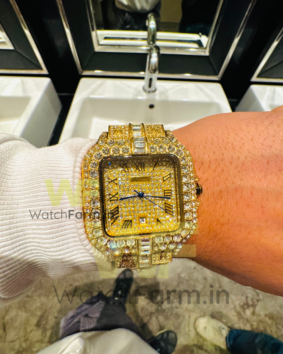 Watch Farm Hand Crafted Ultra Luxury Diamond Watch DUBAI IMPORTED