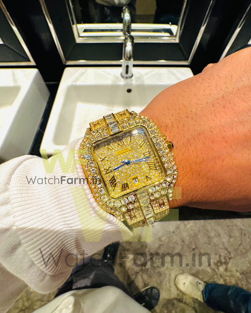 Watch Farm Hand Crafted Ultra Luxury Diamond Watch DUBAI IMPORTED