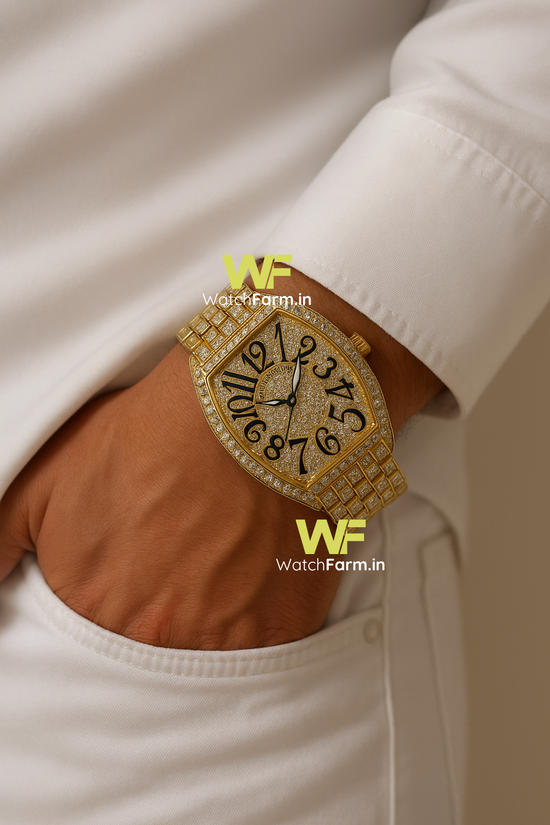 Watch Farm Ultra Luxury Diamond Watch(Dubai Imported)